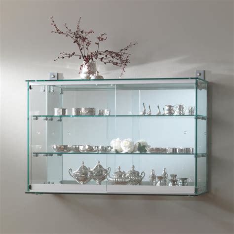 Wall Mounted Glass Showcases Trophy Cabinets