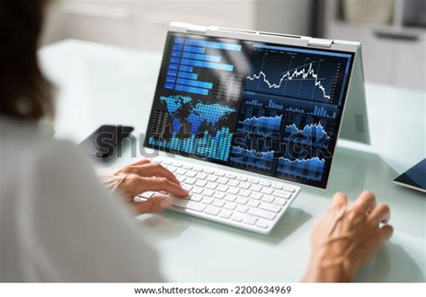 Kpi Dashboard Data Analytics On Business Stock Photo 2200634969 Shutterstock