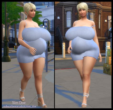 Rule 34 3d Bbw Bbw Milf Big Belly Big Breasts Blonde Hair Breasts