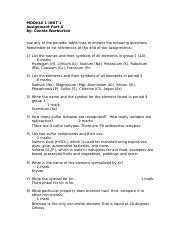 Module 1 Unit 1 Assignment A Docx MODULE 1 UNIT 1 Assignment Part A By Connie Warburton Use