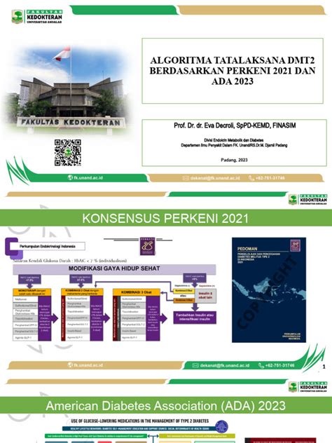 Algoritma Tatalaksana Dmt2 Berdasarkan Perkeni 2021 Dan Ada 2023 Pdf