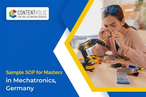 Sample SOP For Masters In Mechatronics Germany Contentholic