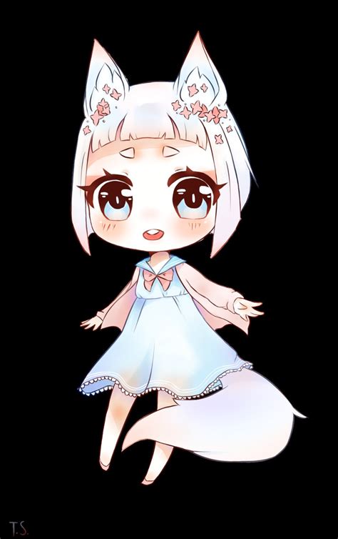 Cute Chibi Anime Girl Drawing