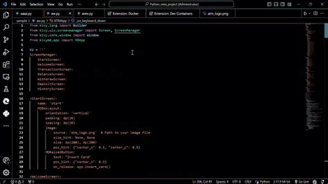 Sriram Kannan On Linkedin Python Kivymd Atmproject Octanetservices