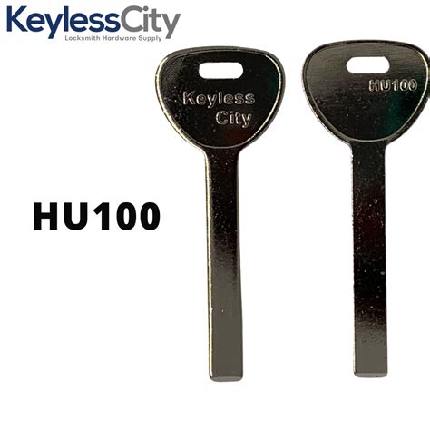 Hu100 Gm Key Blank Test Key Blade Aftermarket Keyless City