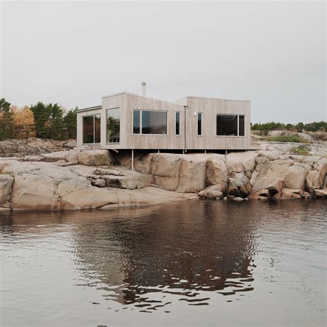 Jon Danielsen Aarhus Designs Spruce Clad Home Overlooking The Oslofjord