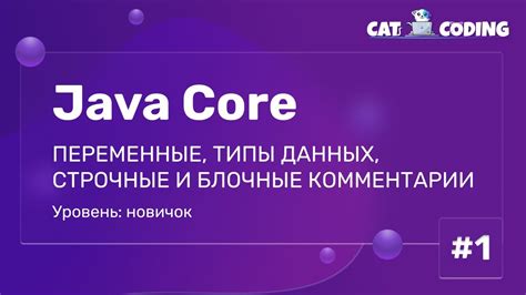 Переменные и Типы данных в Java Основы программирования Youtube