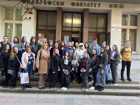 Посета Филозофском факултету у Нишу Друга крагујевачка гимназија