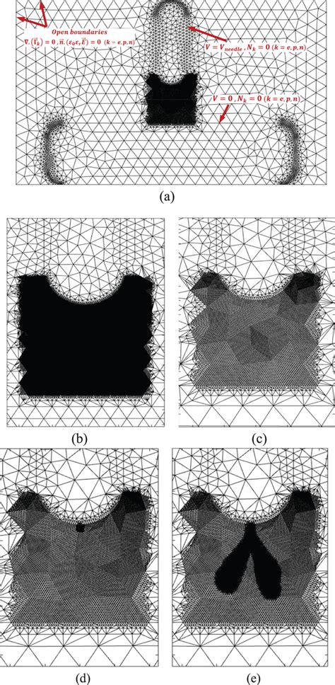 Different Introduced Meshing Schemes A Entire Simulation Domain With Download Scientific