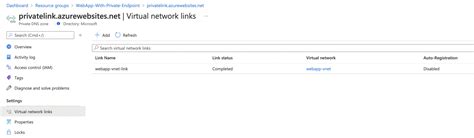 Acceder A Un App Service Con Private Endpoint Dentro De La Misma Vnet Returngis