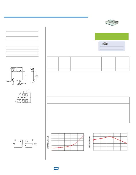 ADT1 1WT Datasheet 1 1 Pages MINI RF Transformer