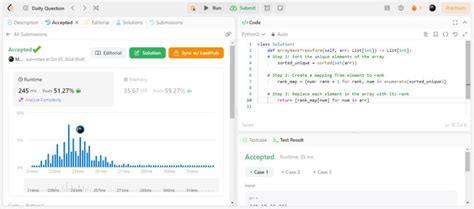 Mariam Ashraf On Linkedin 100daysofcode Leetcode Python Leetcode Arraytransformation