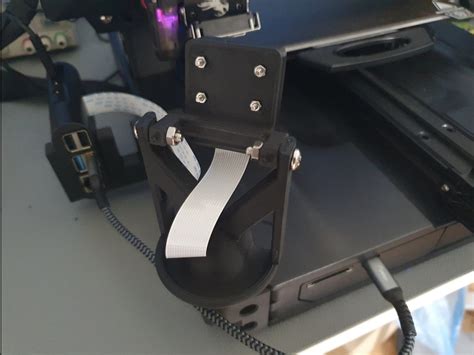 🧞‍♂️ Raspberry Pi Cam V2 Mount For Ender 3 S1 Pro ・free Stl File For 3d Printing・cults