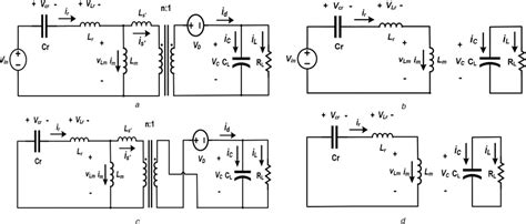 equivalent circuits of the converter for dcm mode of operation a