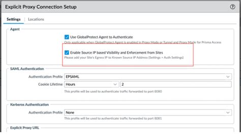 Globalprotect In Proxy Mode