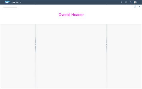 Flexible Column Layout SAP Fiori For Web Design Guidelines