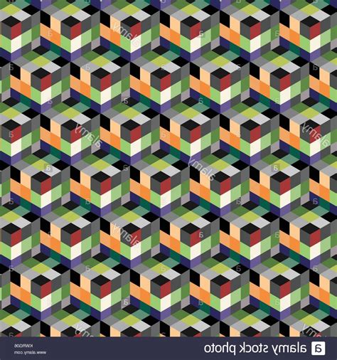 Cube Pattern Vector At Collection Of Cube Pattern