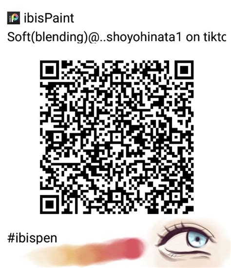 Pls Don T Repost My Qr Code Brush Paint Brush Art Coding Digital Painting Tutorials