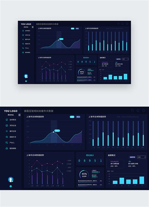 Ui 디자인 배경 데이터 시각화 웹 인터페이스 이미지 사진 401731376 무료 다운로드