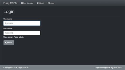 Source Code SPK Metode Fuzzy MCDM PHP