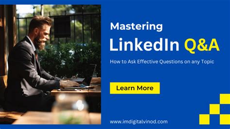 Mastering Linkedin Question And Answer Linkedin Hacks
