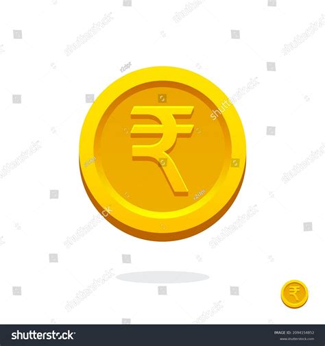 Rupee Sign Rupee Symbol Indian Currency Stock Vector Royalty Free Shutterstock