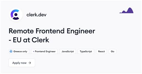 himalayas on linkedin remote frontend engineer eu job at clerk
