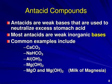 Ppt Antacids Powerpoint Presentation Free Download Id 1118920