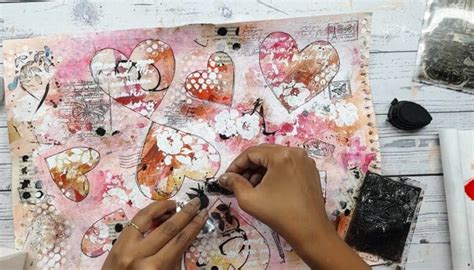 Love Book A Mixed Media Zine Journal Debasree Dey Art