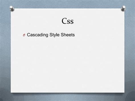 Css Powerpoint Pptx