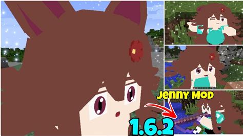 Jenny Mod 162 New Version Gameplay Minecraft Jenny Mod 1122 Ellie Jenny Bia Luna