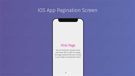 Ios App Pagination Screen