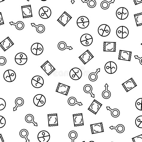 Condom Contraceptive Sex Seamless Pattern Vector Stock Vector Illustration Of Latex Health