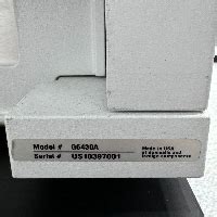 Agilent Technologies 6430 Triple Quad LC MS Surplus Solutions