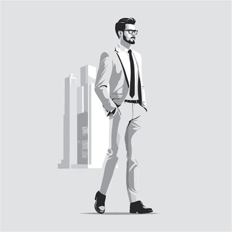 Premium Vector Architect Vector On White Background