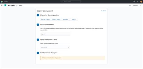 Improve UX For The Agent Deploy Wizard Issue Wazuh Wazuh Dashboard Plugins GitHub