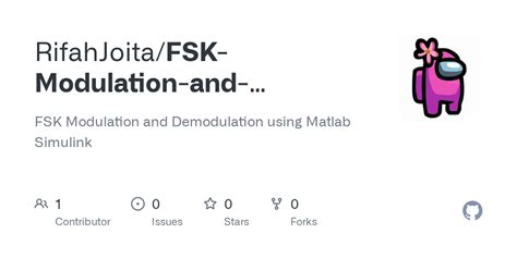 Github Rifahjoita Fsk Modulation And Demodulation Fsk Modulation And Demodulation Using