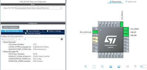 Virtual Com Port Not Recognize Stm32g0b1kct6 Stmicroelectronics Community