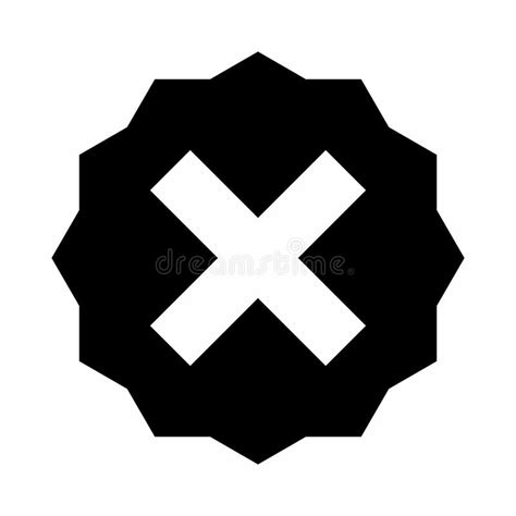 Wrong Marks Cross Marks Rejected Disapproved No False Not Ok