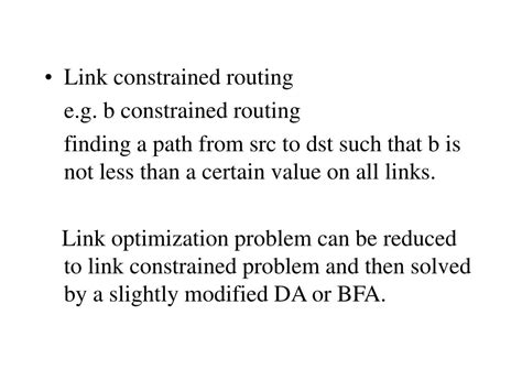 Ppt Topology Aggregation And Multi Constraint Qos Routing Powerpoint