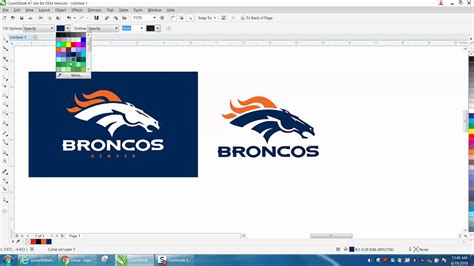 Corel Draw Tips And Tricks Remove Double Lines And Add Color Youtube