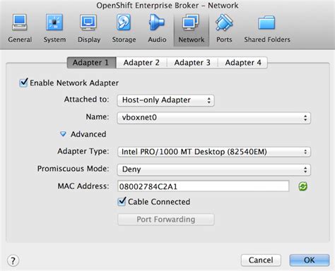 Creating A Virtual Environment For Openshift Using Oracle Virtualbox