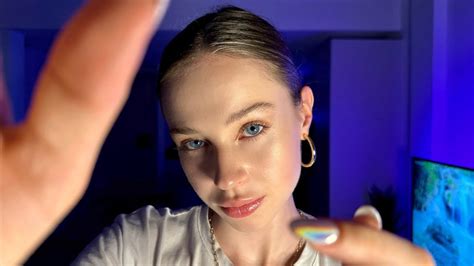 Touching Your Face Until You Fall Asleep Asmr 😌 Face Tracing