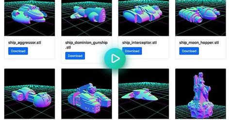 i m writing my own self hosted 3d file library server and it s all