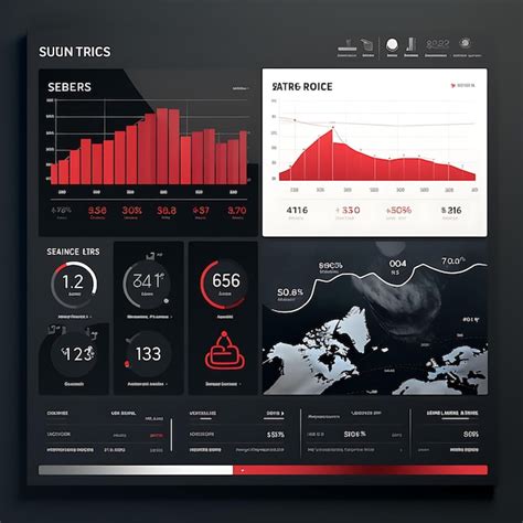Premium Ai Image Web Dashboard Sales Sales Performance Dashboard