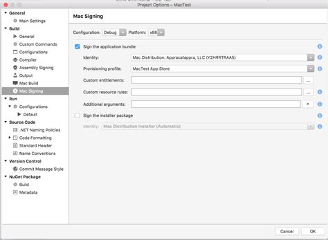 Xamarin Ios Where And How To Install Provisioning Profile In Visual Studio For Xamarin Forms