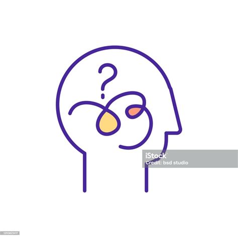 Procrastinatory Cognitions Rgb Color Icon Stock Illustration Download Image Now Attitude