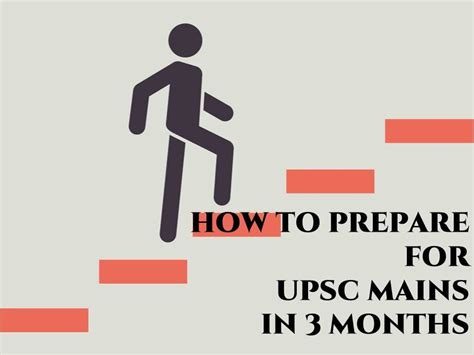 HOW TO PREPARE FOR UPSC CSE MAINS IN MONTHS