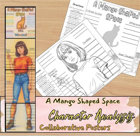A Mango Shaped Space Character Analysis Collaborative Posters Tpt
