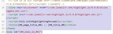 Syntax Highlight 관련 Js 변경